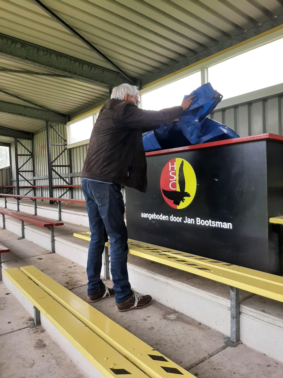 Afscheid Jan Bootsman als vrijwilliger van vv HSC. - vv HSC