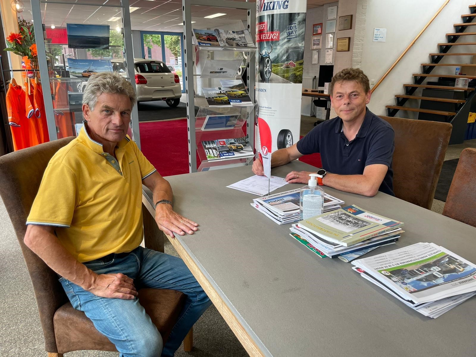 Vakgarage Setz Hoogezand voor drie jaar bordsponsor bij vv HSC! - vv HSC