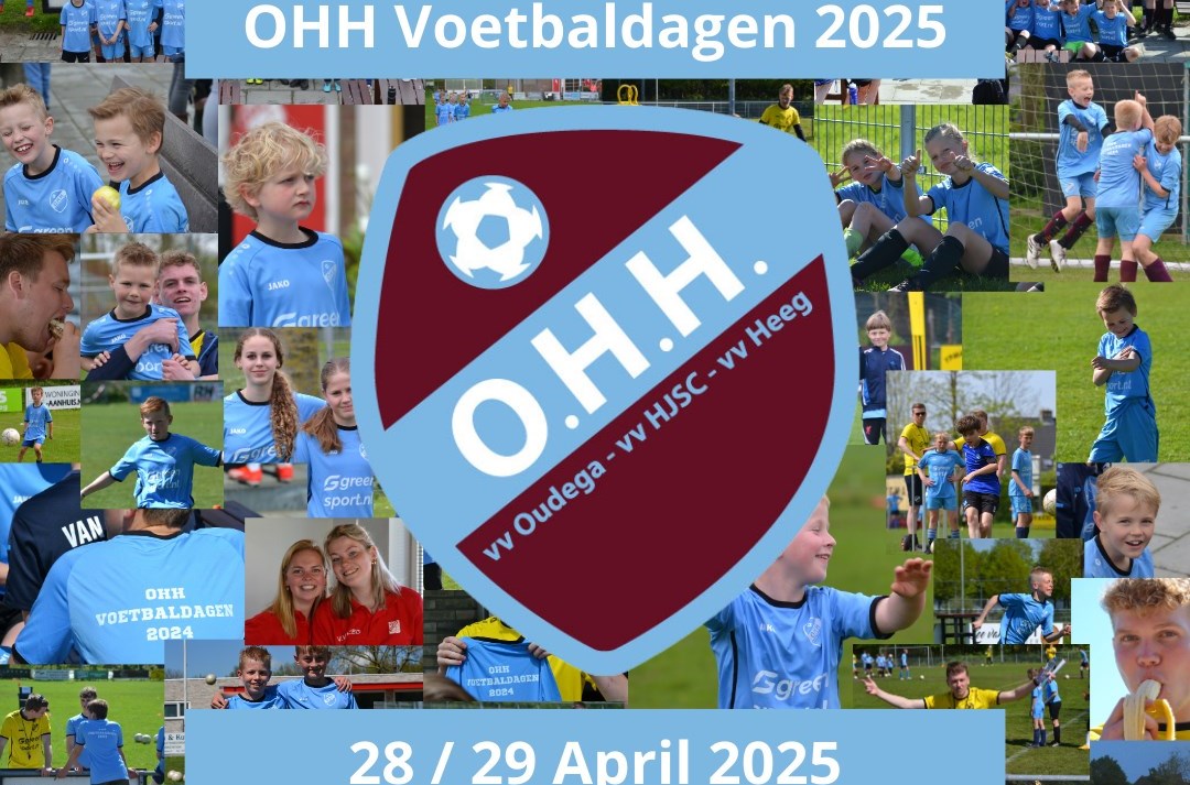 Save the Date! OHH Voetbaldagen 2025 - Voetbalvereniging Heeg