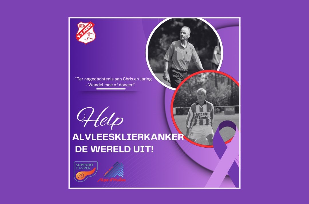 HELP ALVLEESKLIERKANKER DE WERELD UIT! - Voetbalvereniging Heeg