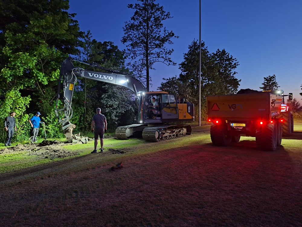 Renovatie Hoofdveld - Voetbalvereniging Heeg