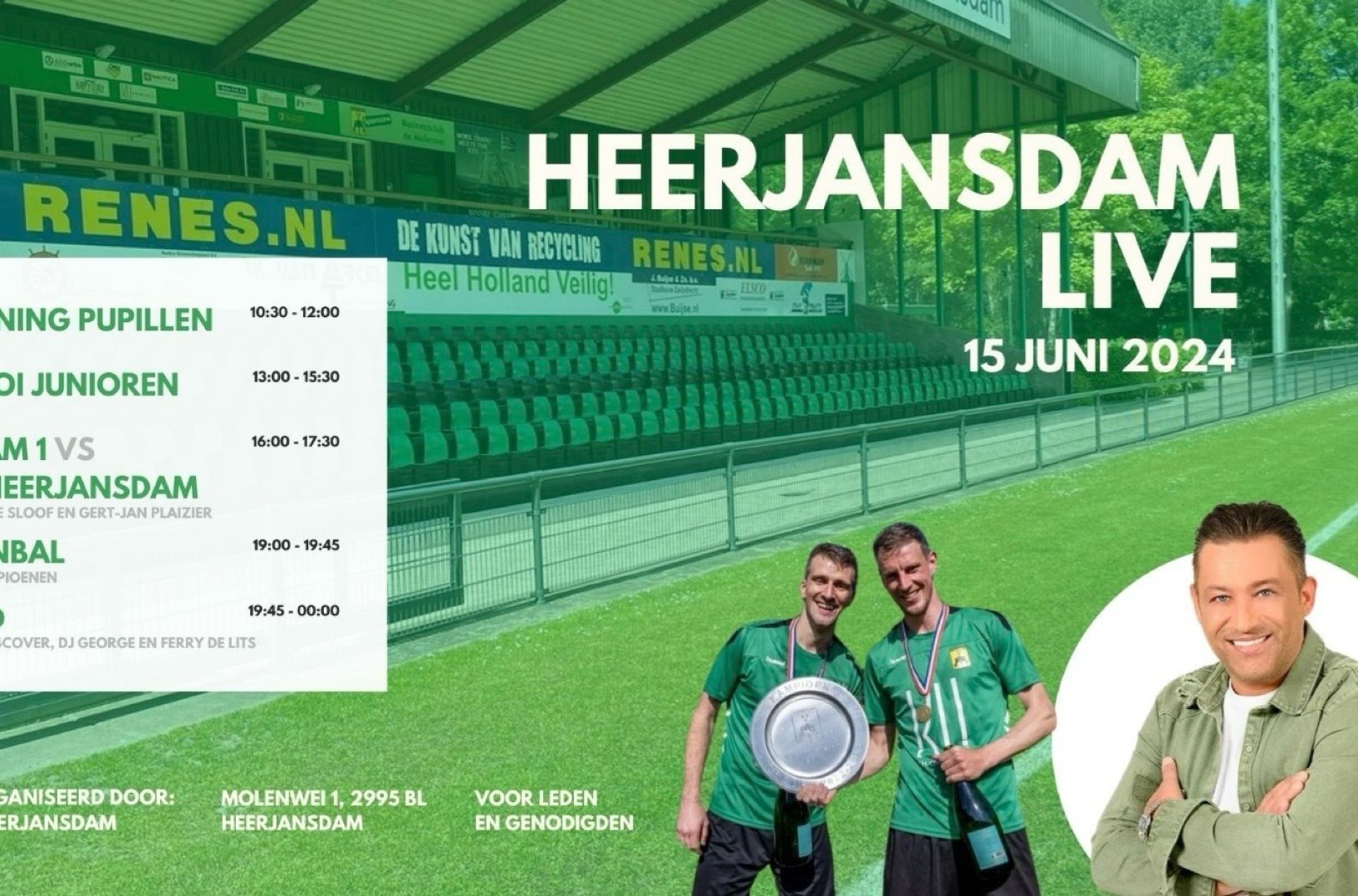 Heerjansdam Live evenement - vv Heerjansdam
