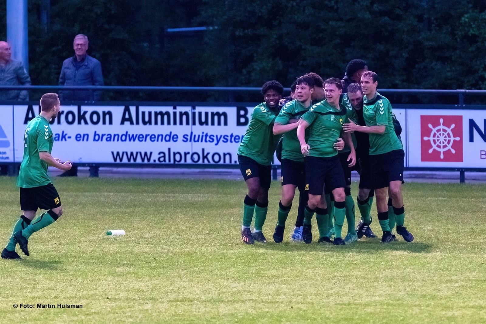 Karaktervol Heerjansdam knokt zich naar overwinning. - vv Heerjansdam