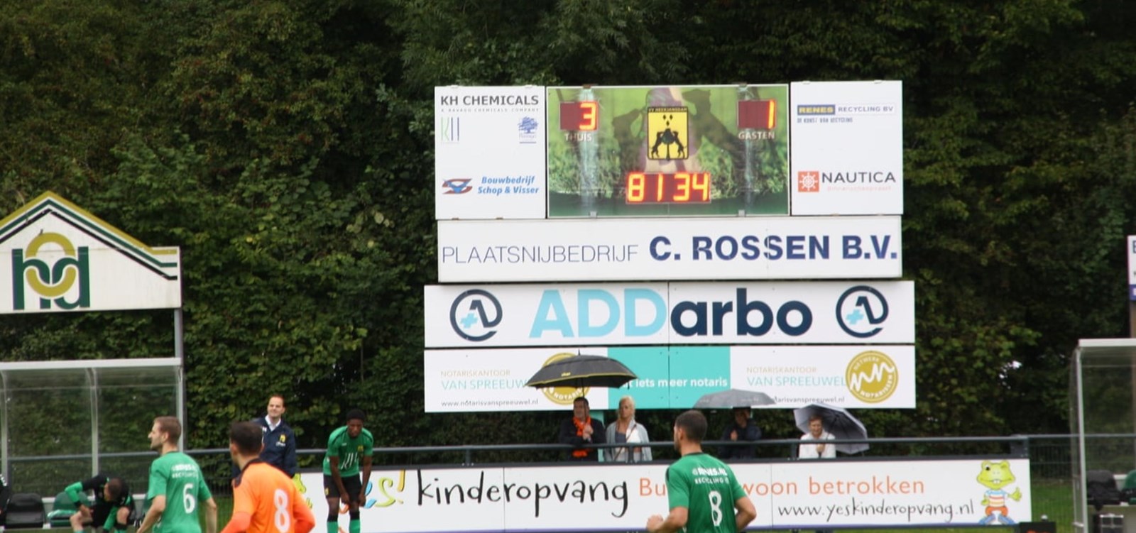 Flitsende start Heerjansdam zorgt voor overwinning. - vv Heerjansdam