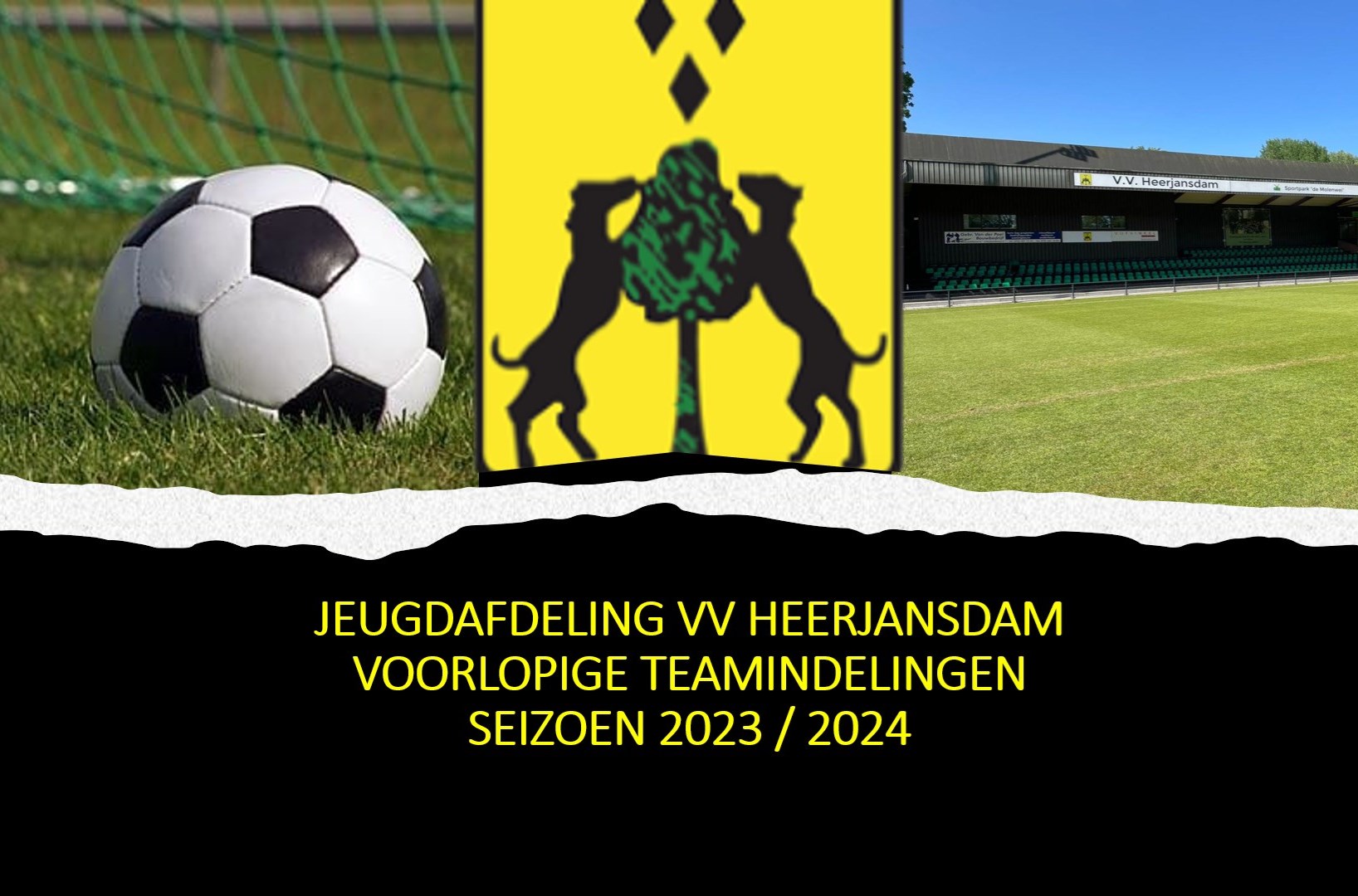 Indelingen jeugd seizoen 2023/2024 - vv Heerjansdam