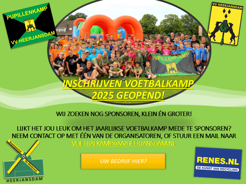 Agenda - vv Heerjansdam