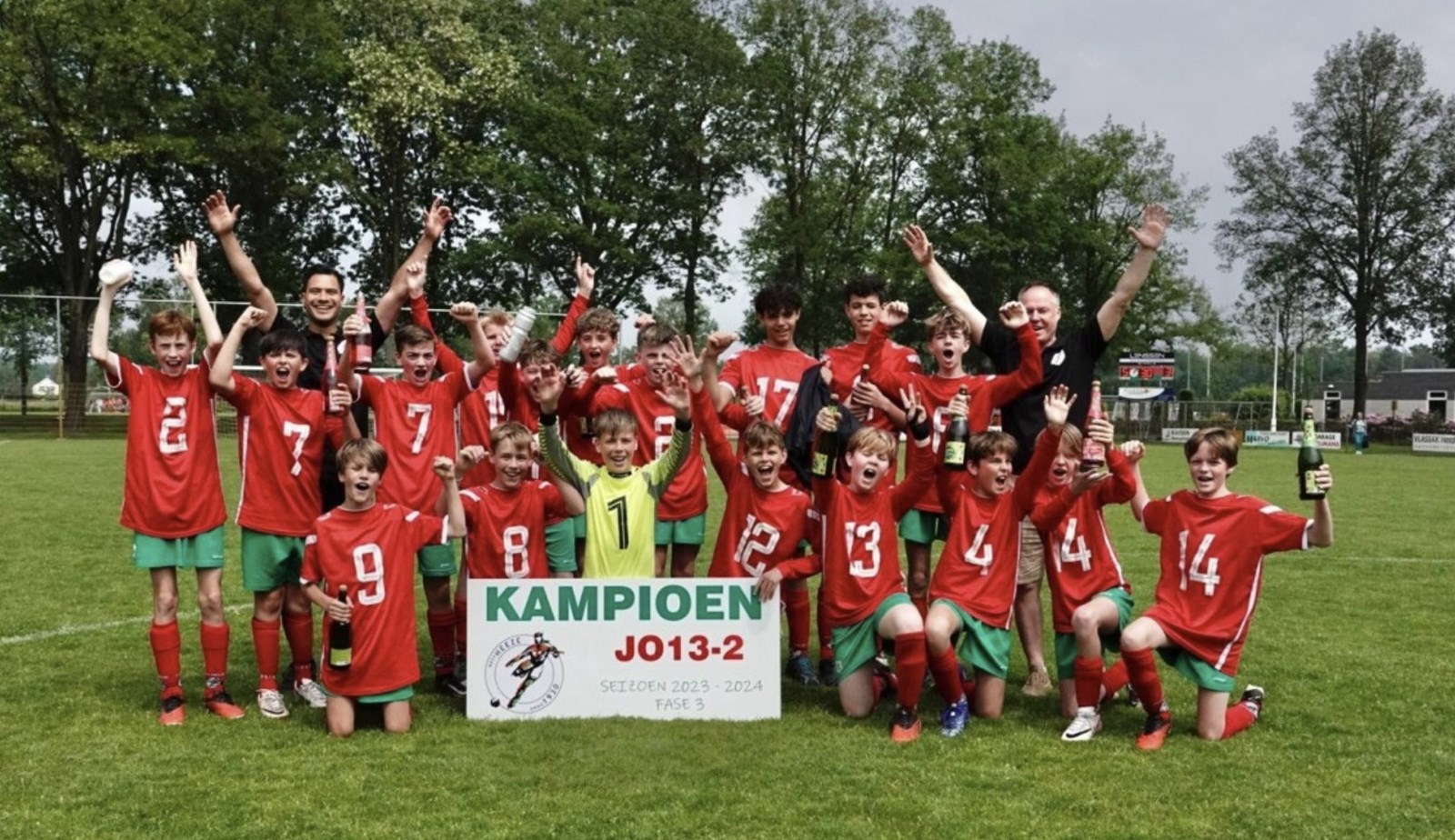 JO13-2 ongeslagen kampioen! - RKSV Heeze