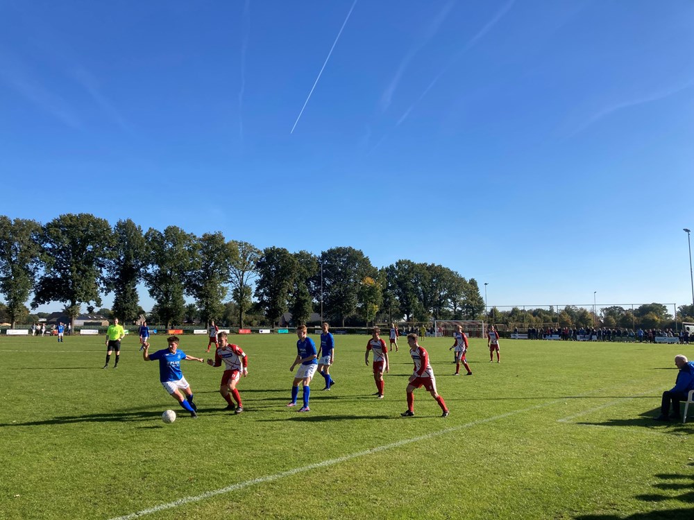 Wederom minimaal verlies Helden - vv Helden