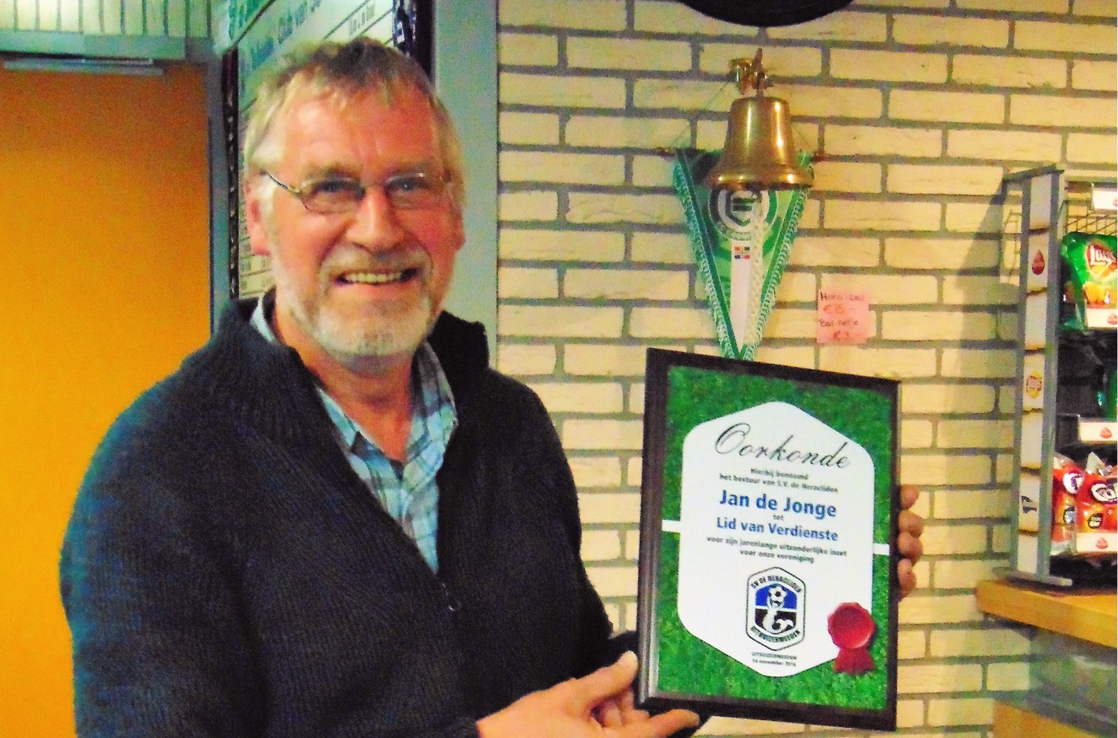 Jan de Jonge overleden - S.V. de Heracliden