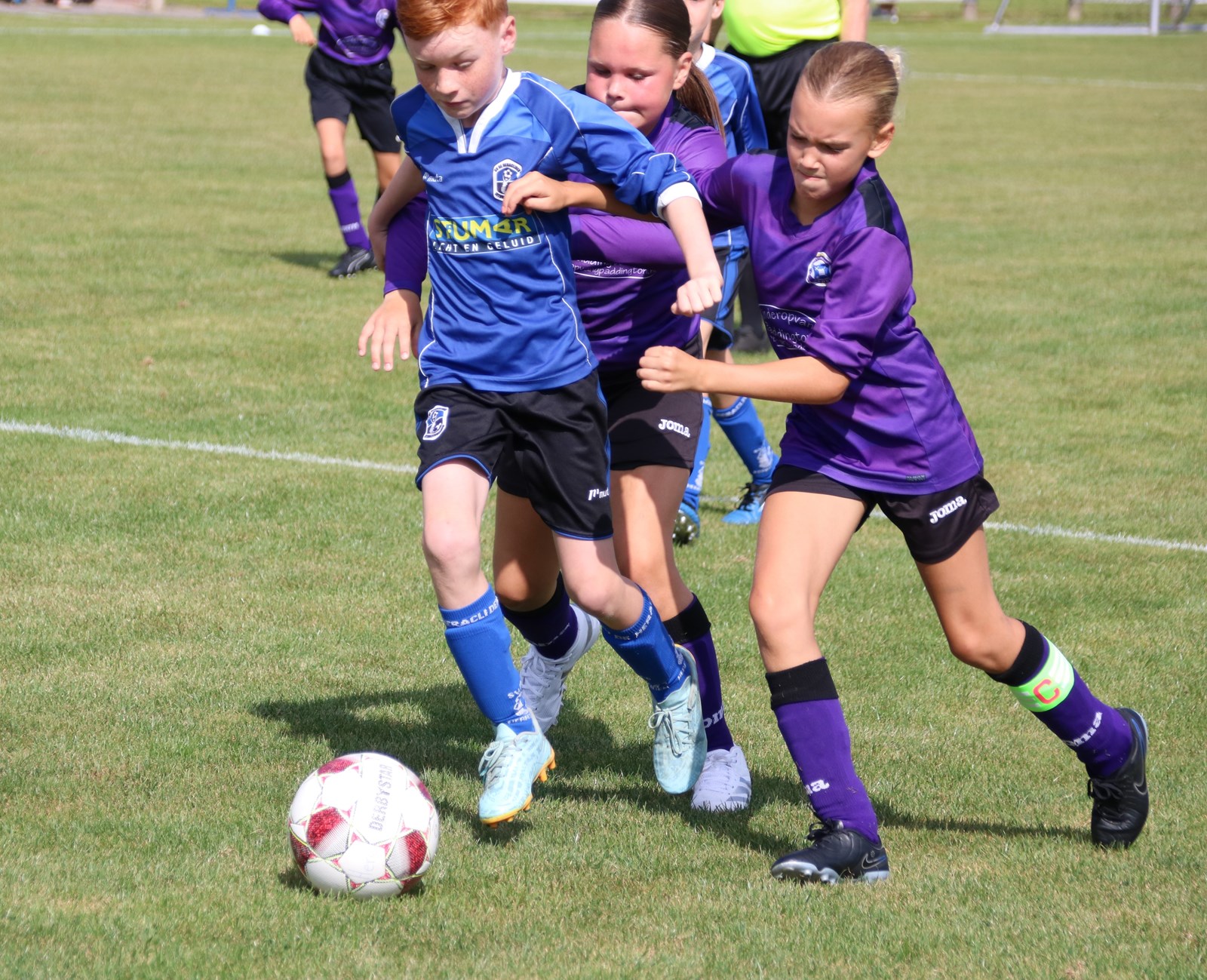 JO10-2 op schot tegen JO10-3 - S.V. de Heracliden