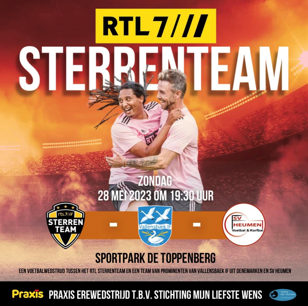 RTL Sterrenteam op jeugdtoernooi SV Heumen - Heumen