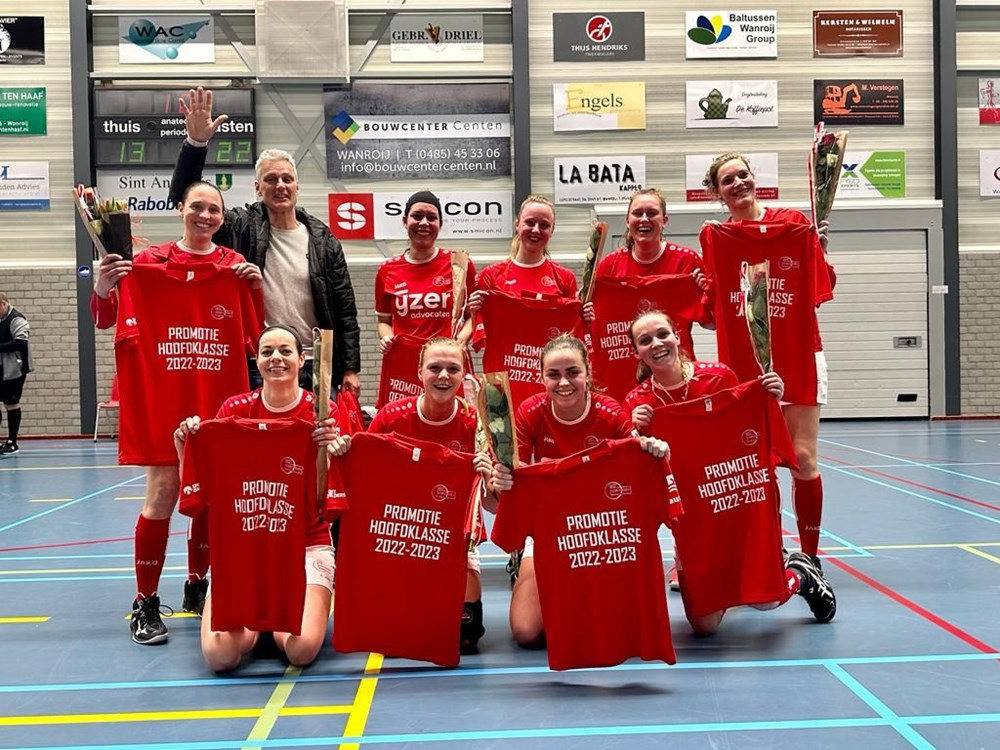 Korfbal Heumen 1 kampioen - Heumen