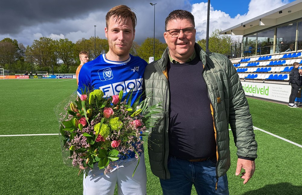 Twan Reinders speelt honderdste wedstrijd voor Hoogeveen zaterdag ...