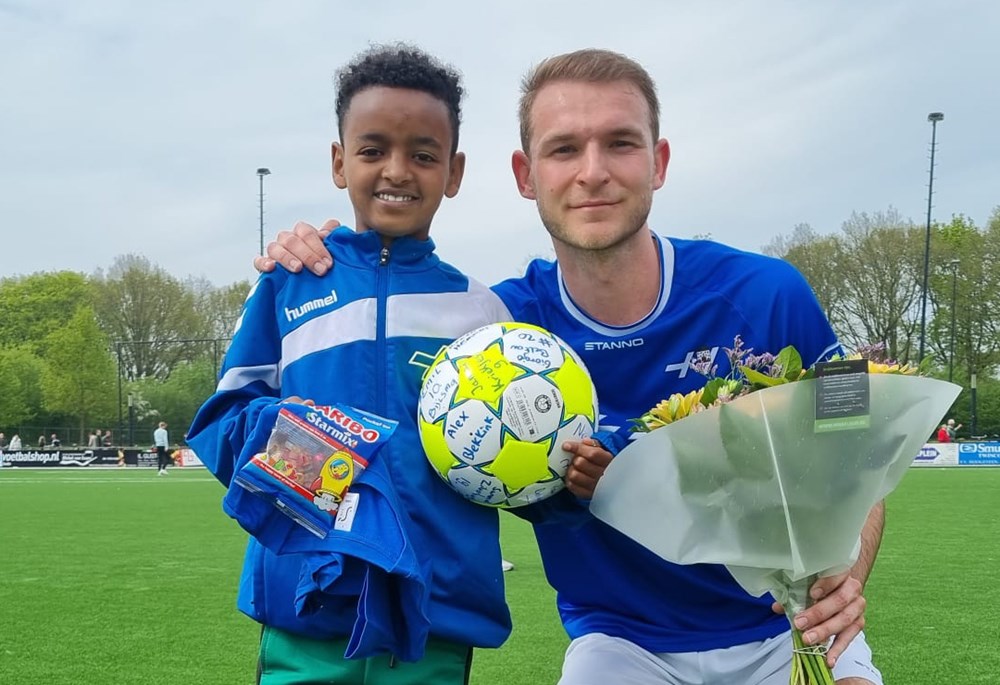 Senay Teklay Issak 'Pupil van de wedstrijd' - Officiële website Voetbalvereniging Hoogeveen