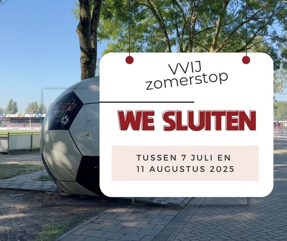 7-7: Bedankt voor een prachtig seizoen! - WIJ ZIJN VVIJ