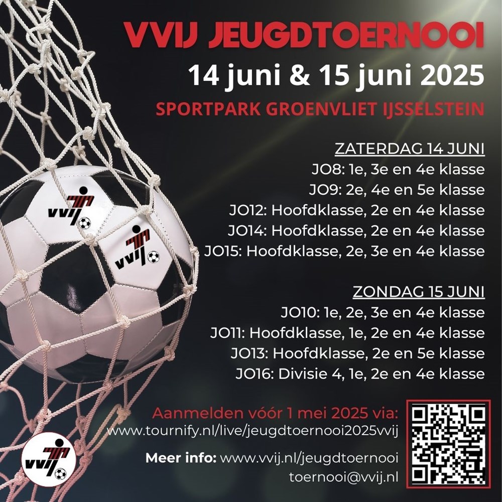 Jeugdtoernooi - WIJ ZIJN VVIJ