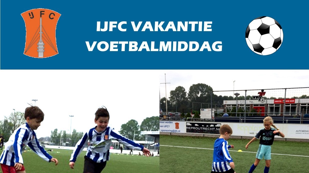 IJFC Vakantievoetbalmiddag op vrijdag 29 april - IJFC