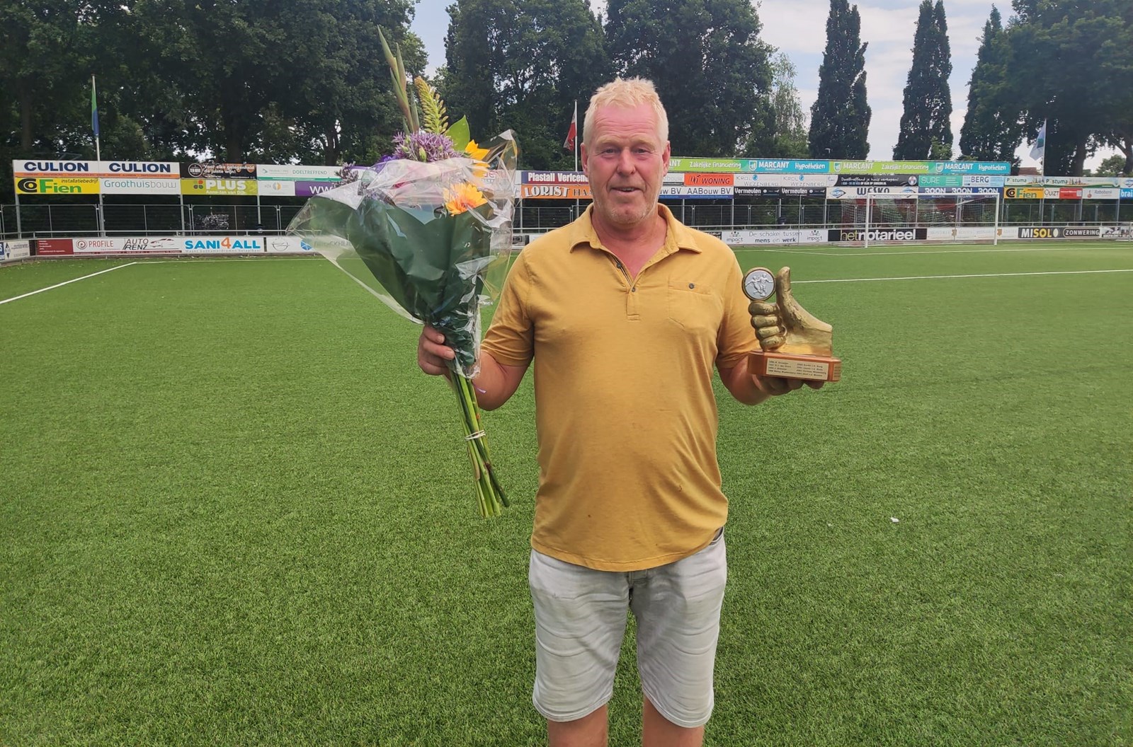 Winnaar van de Ab Brink Trofee: Wilco Visscher - IJVV