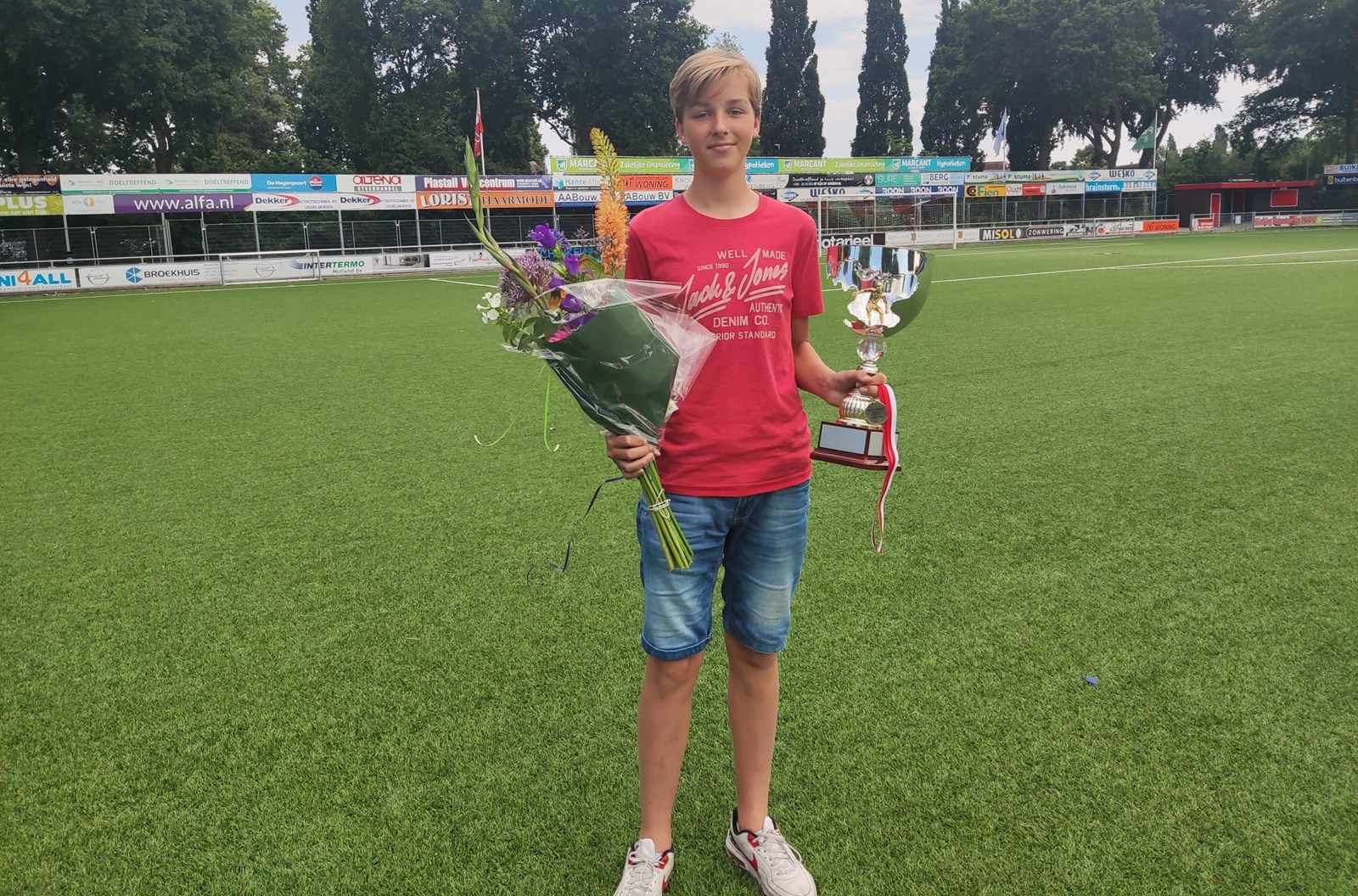 Winnaar van de Marnix Sterken Bokaal: Jonah Huls - IJVV