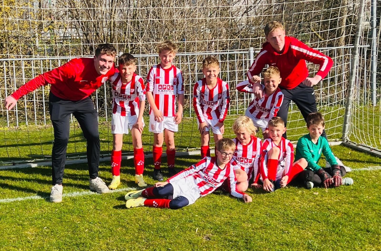 IJVV JO9-1 ongeslagen kampioen 3e fase hoofdklasse! - IJVV