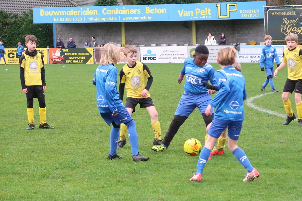 24/02/2024 U-10: Wedstrijd in de kijker KFC Halle - KFC Nijlen - KFC HALLE