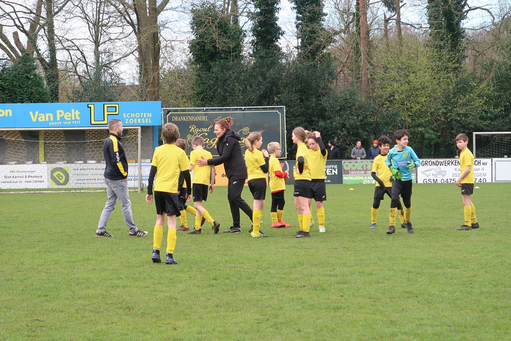 09/03/2024 U11-B: Wedstrijd in de kijker KFC Halle - K Sint Job FC - KFC HALLE