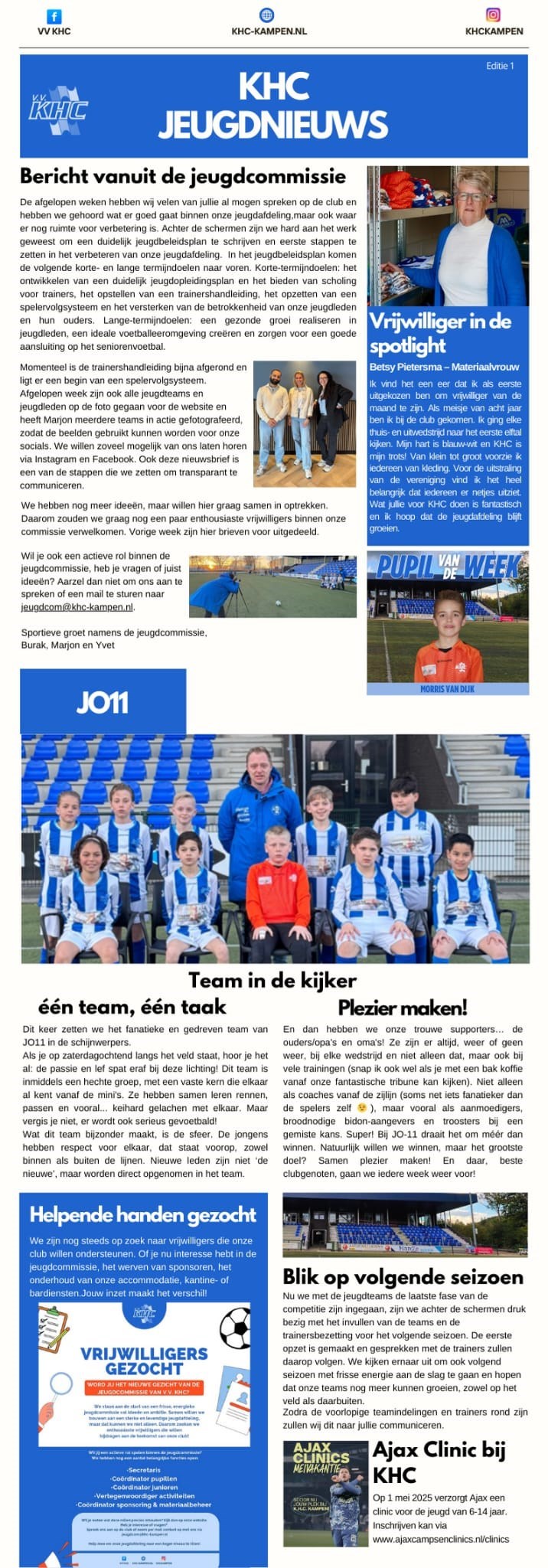 Nieuwsbrief KHC - KHC