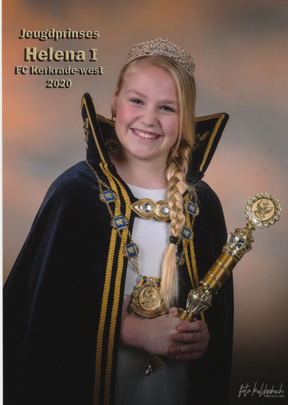 Helena Giesen I jeugdprinses FC Kerkrade-West - Kerkradewest