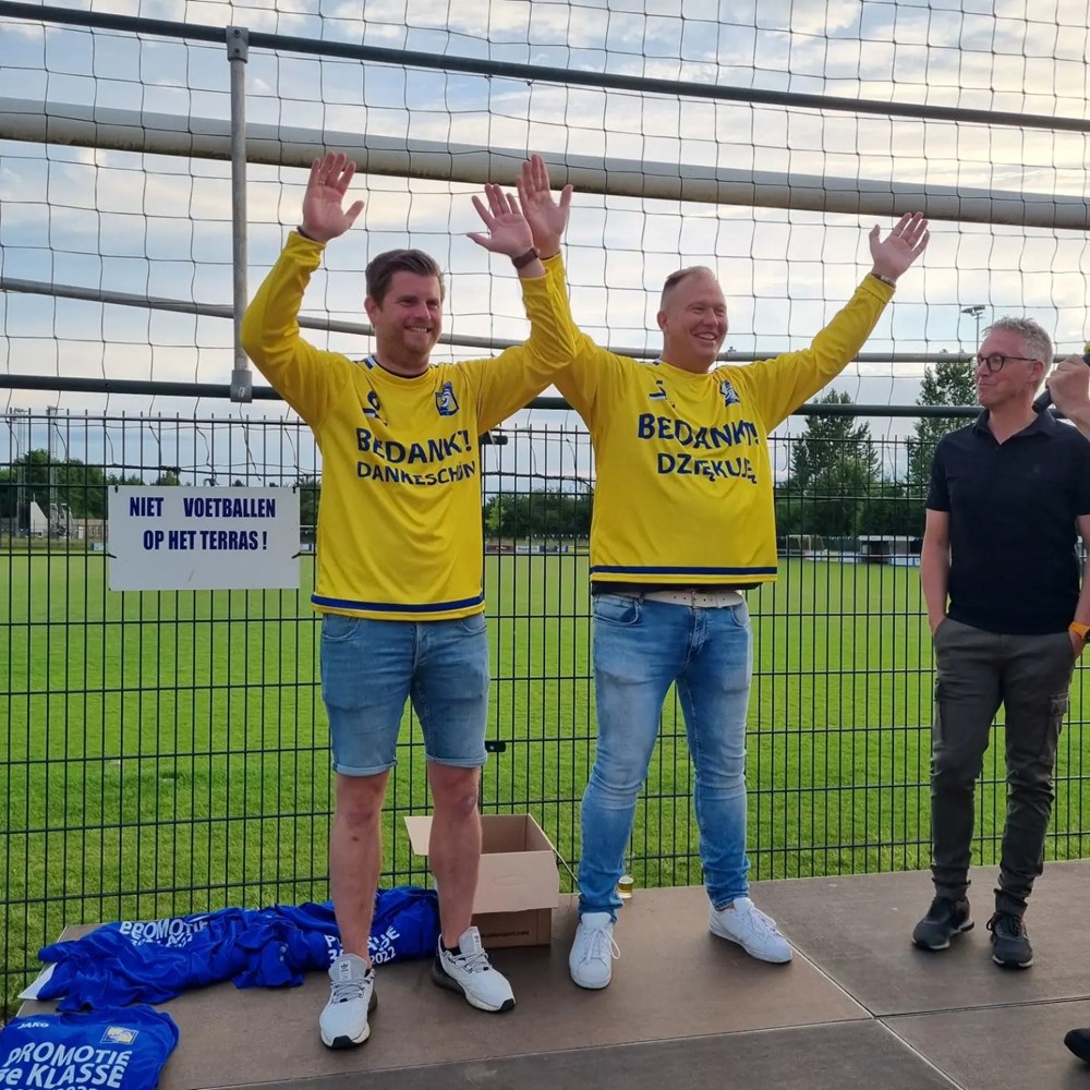 Geslaagde feestavond voor selectie - Kerkradewest