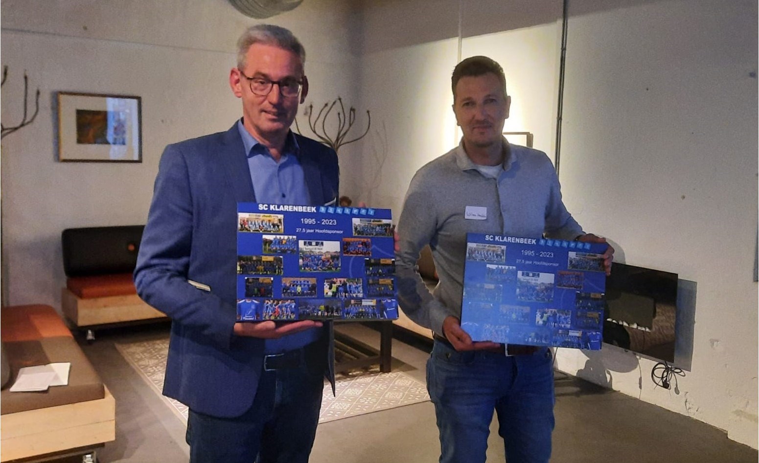 Restaurant Pijnappel en Dijkhof Bouw 27,5 jaar hoofdsponsor - SC Klarenbeek