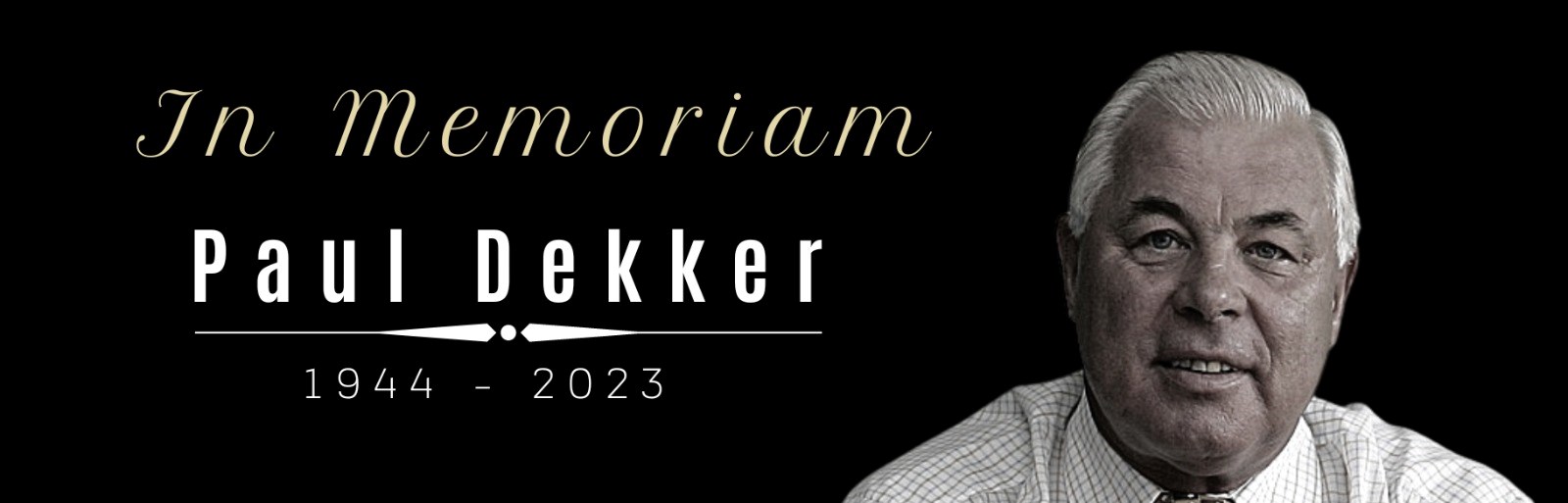 In memoriam Paul Dekker - VV Kloetinge