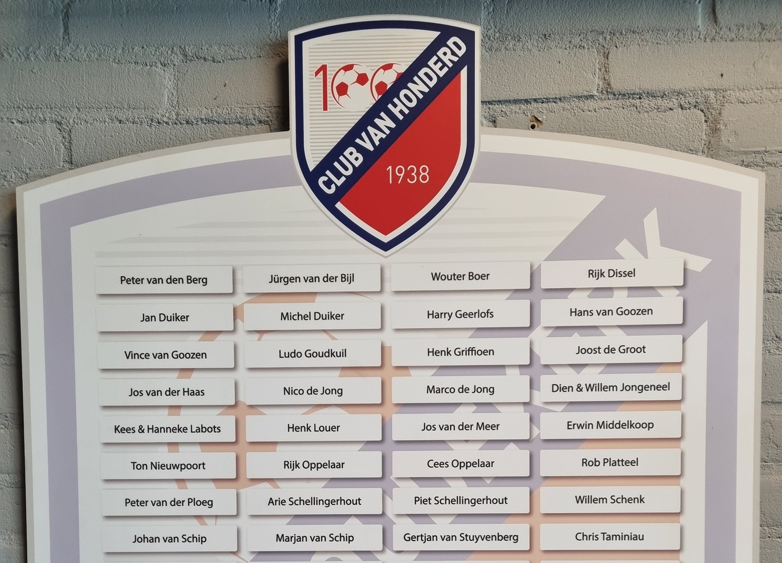 Word lid van de Club van 100 - Voetbal Vereniging Koudekerk