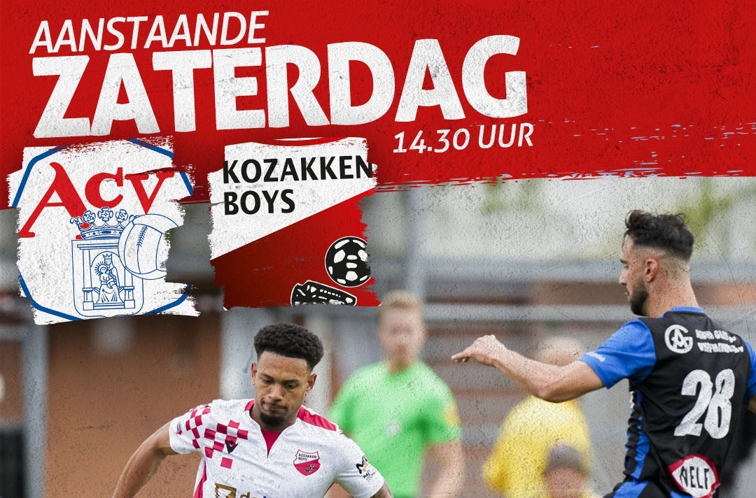 Voorbeschouwing ACV - Kozakken Boys - Kozakken Boys