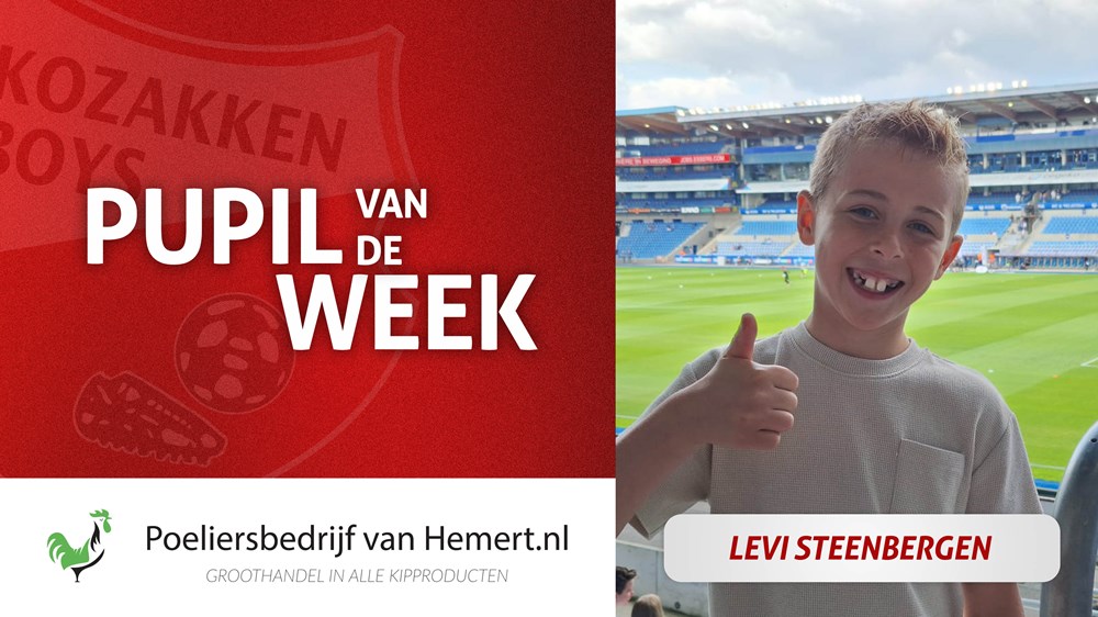 Poeliersbedrijf van Hemert Pupil vd Week - Kozakken Boys
