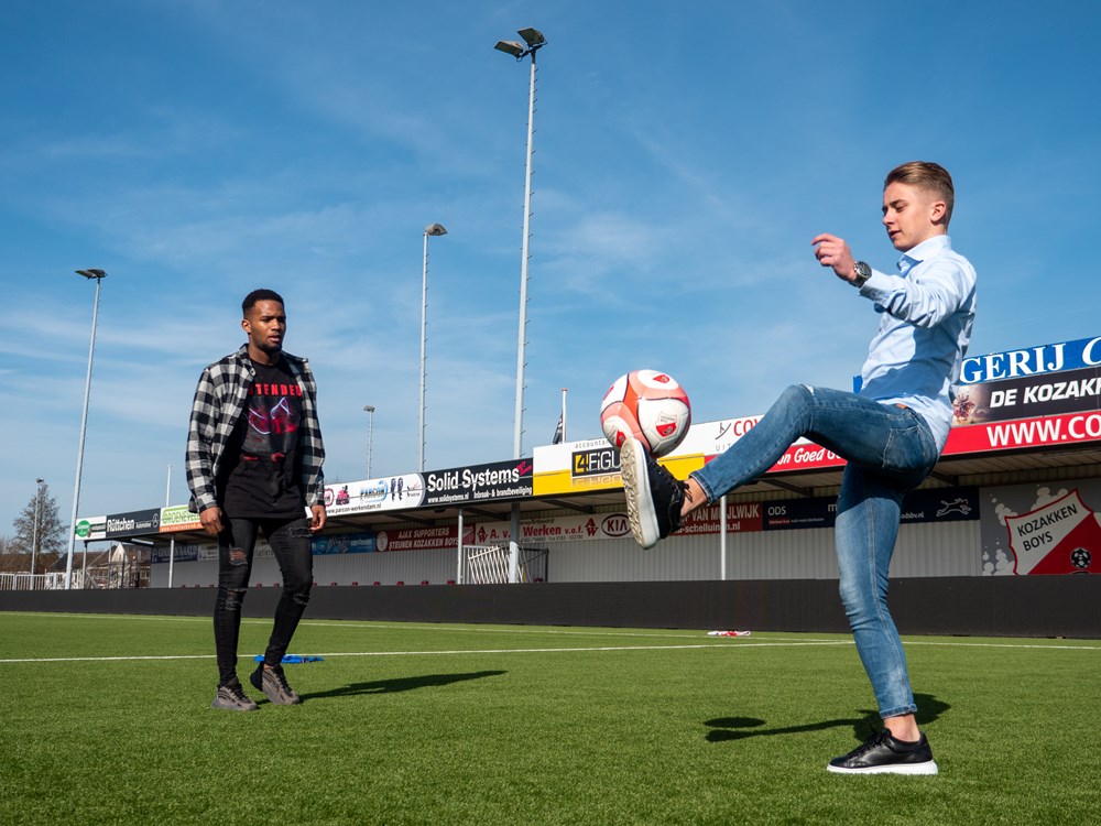 Robin Damen en Angelo Mathilda naar de A-selectie - Kozakken Boys