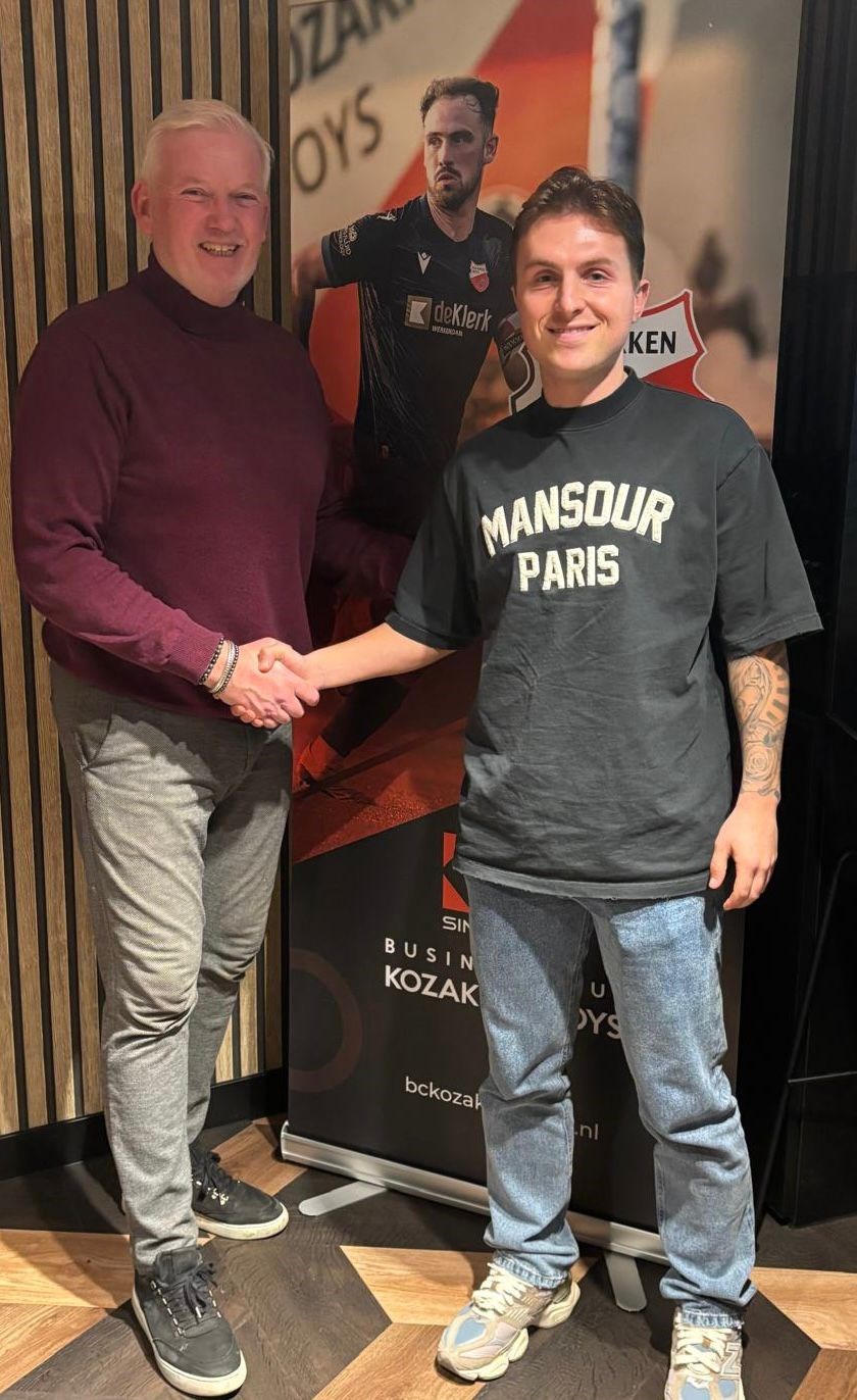 Dean van der Sluijs tekent voor seizoen 2025/2026 bij Kozakken Boys - Kozakken Boys