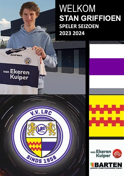 Welkom Stan Griffioen - v.v. LRC Leerdam