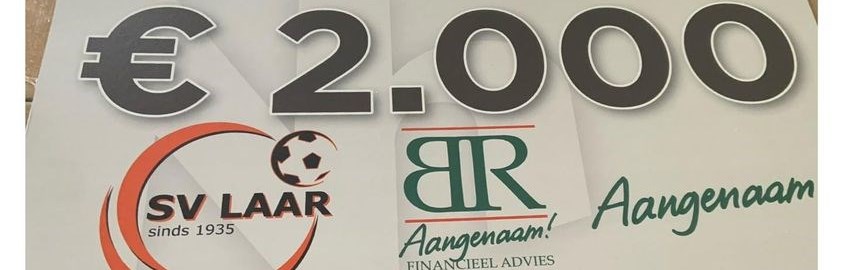 Een geslaagde dag en een mooie sponsor cheque voor SV Laar - s.v. Laar ...