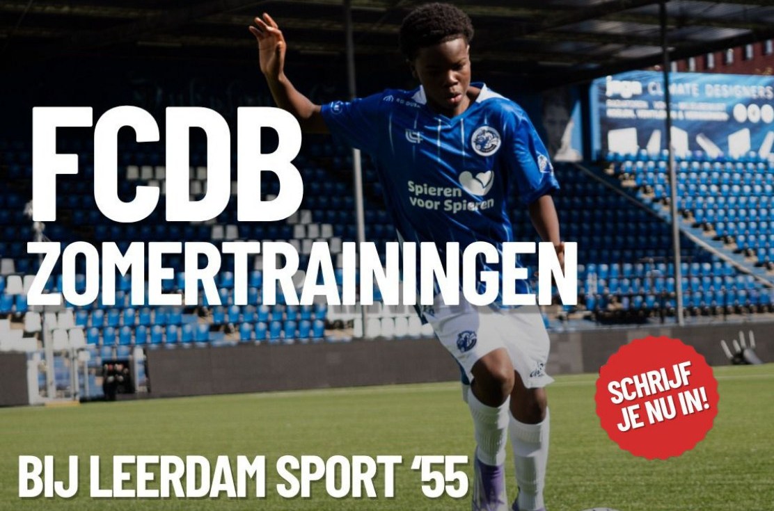 Zomertrainingen bij Leerdam Sport '55, in samenwerking met de FC Den ...