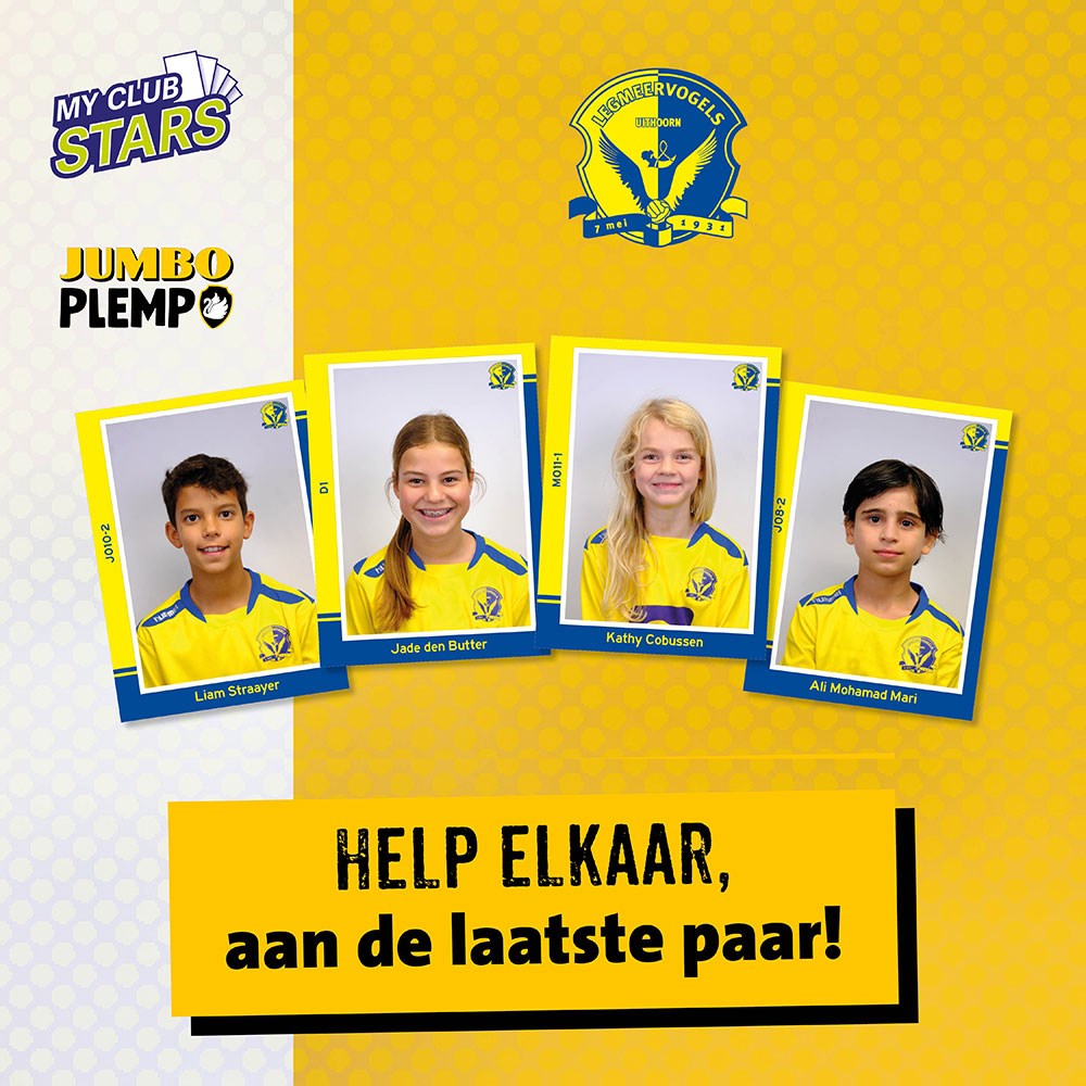 Heb jij je Legmeervogels plaatjesboek van Jumbo Plemp al vol ...