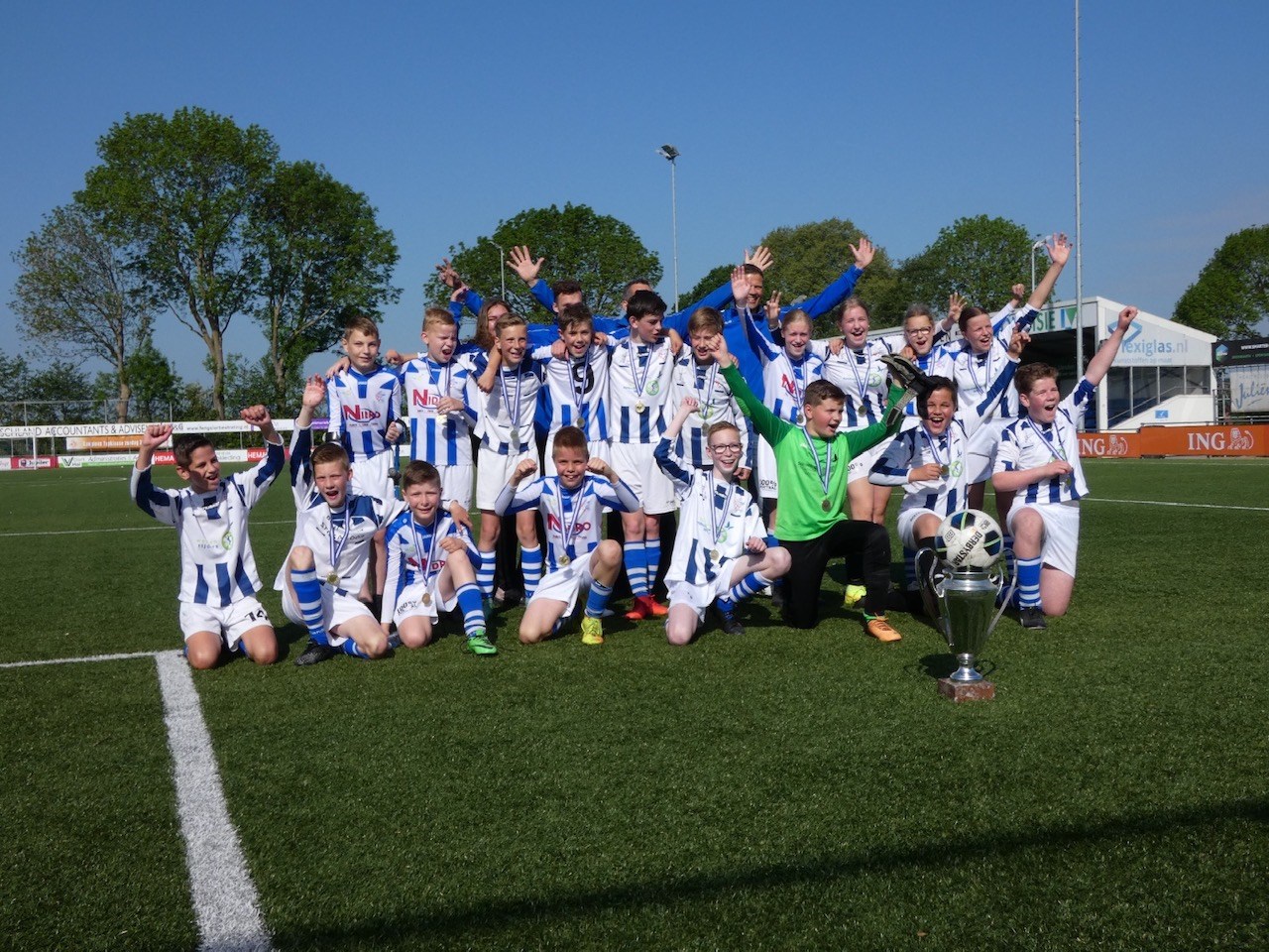 JO13-2 wordt kampioen seizoen 2021-2022 - Lienden