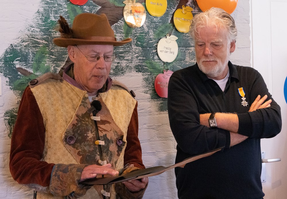 Koninklijke onderscheiding Dick van Ingen - Lienden