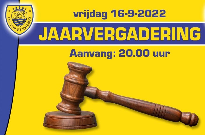 Wijziging in uitnodiging Jaarvergadering Luctor et Emergo 16 september ...