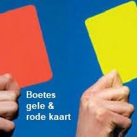 Gele en rode kaarten seizoen 2019-2020 - AVC Luctor et Emergo
