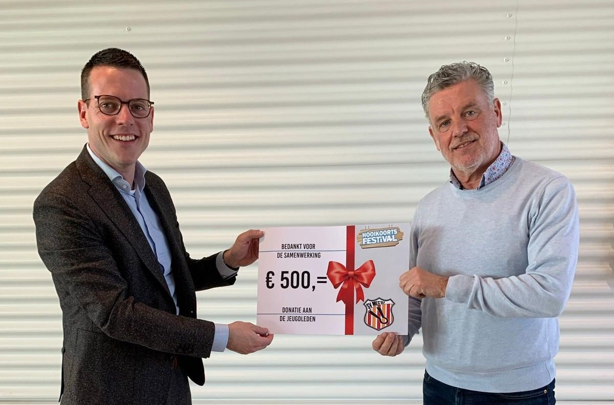 DONATIE VAN HOOIKOORTS FESTIVAL MAURIK - Voetbalvereniging sv-MEC'07