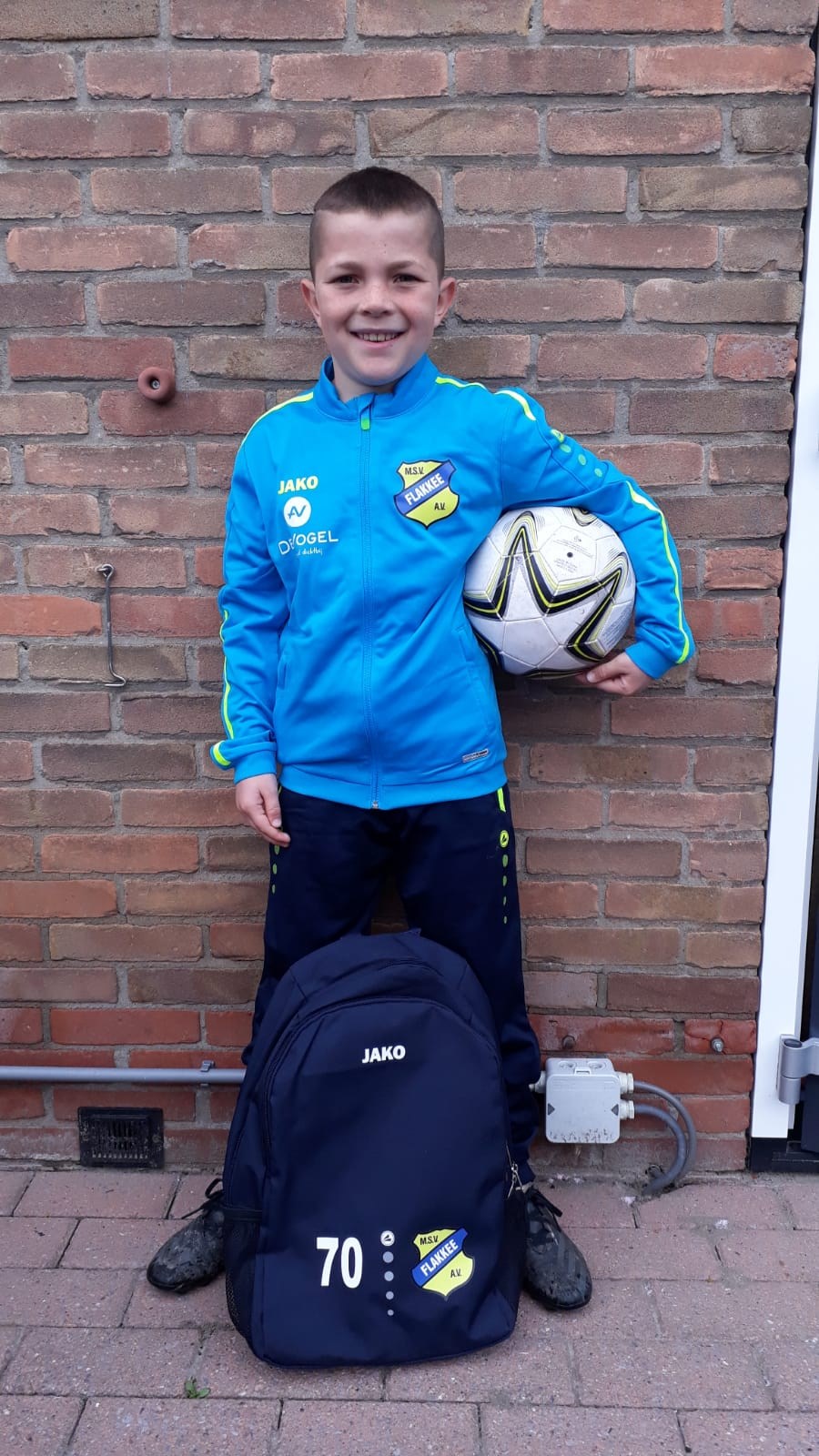 Damian van der Made versterkt als nieuw lid de JO10-1 - MSV & AV Flakkee