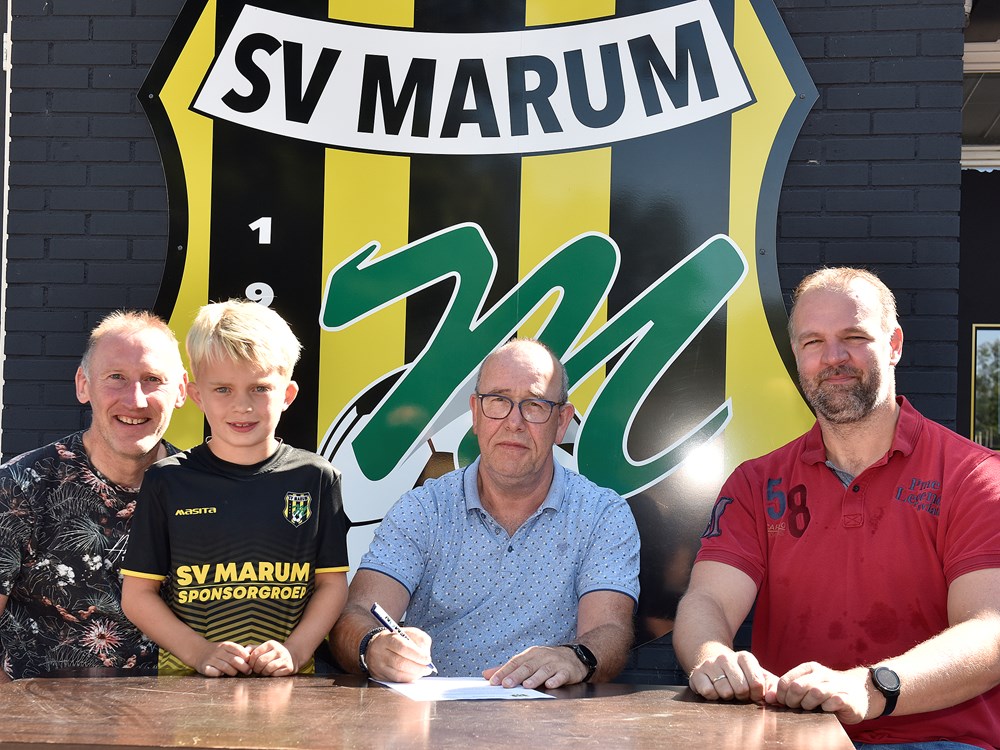 Harry Buiter Meubelspuiterij nieuwe Platina Sponsor sv Marum - sv Marum