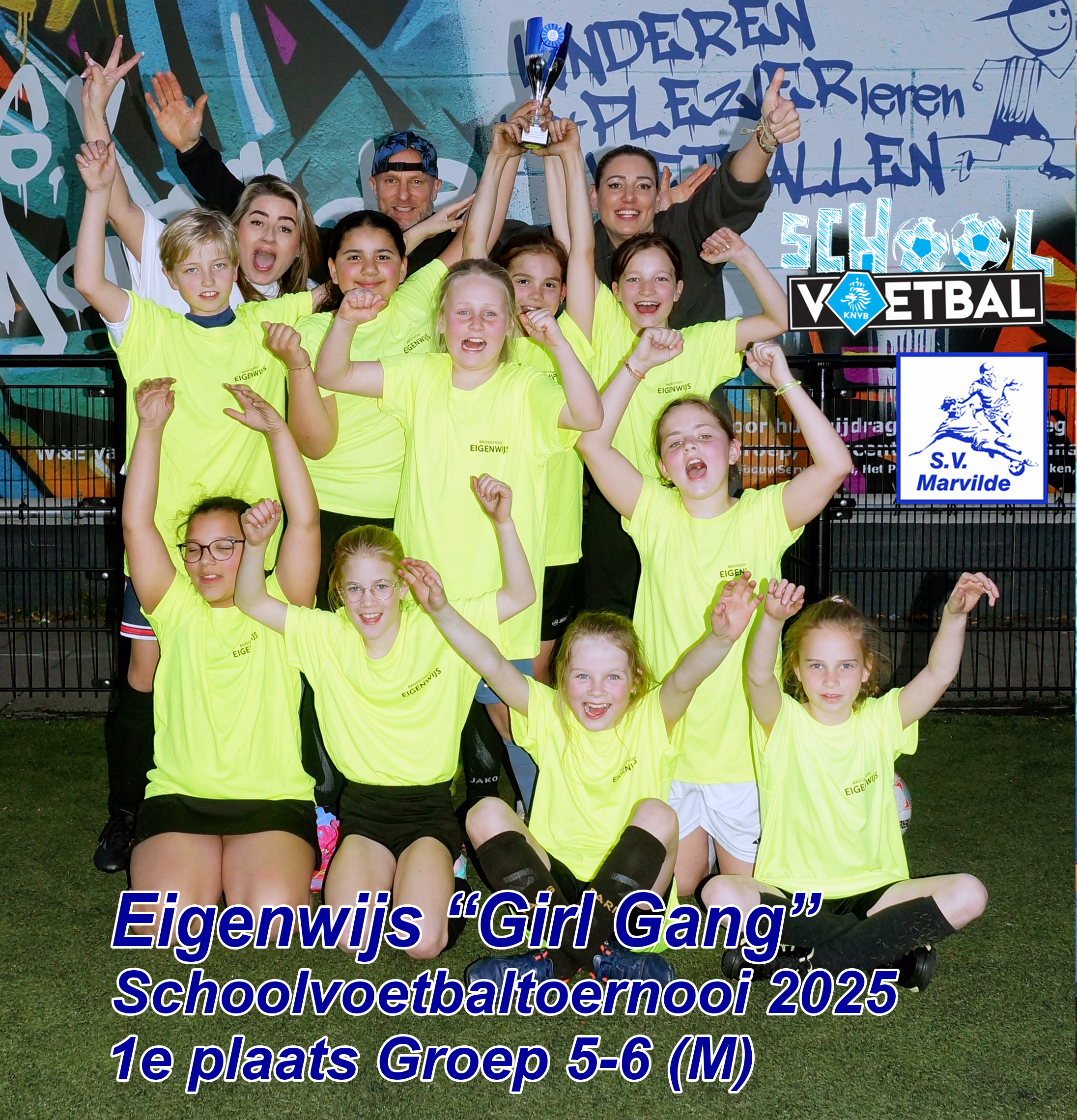 Schoolvoetbaltoernooi 2025 groep 5 en 6