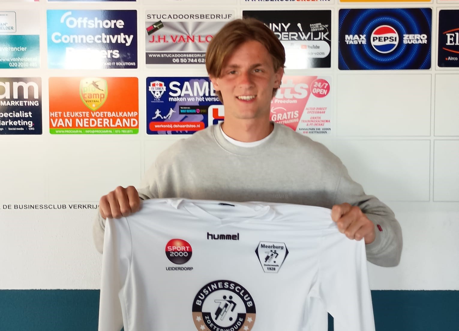 Mats van der Eerden versterkt Meerburg - Meerburg