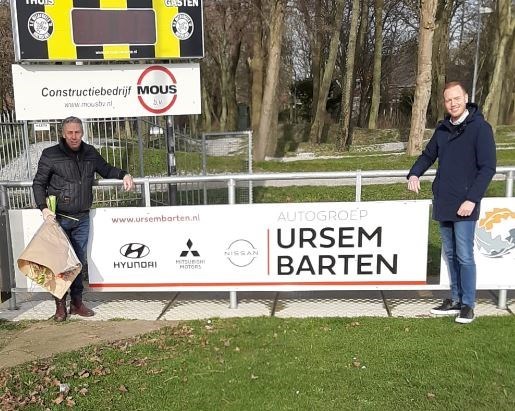 Nieuwe sponsor: Autogroep Ursem Barten - s.v. Meervogels '31